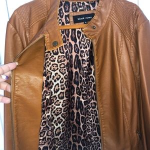 Black Rivet | Jackets & Coats | Black Rivet 2x Leather Jacket Look ...